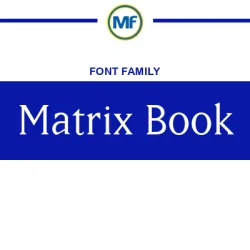 Matrix Book: Free Font Download | MaisFontes