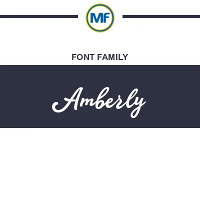 Download Amberly Fonts | MaisFontes