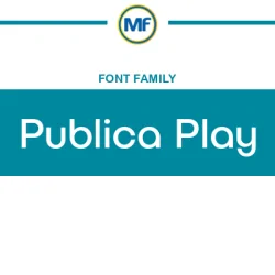 Publica Play Bold: Download Free Font | MaisFontes