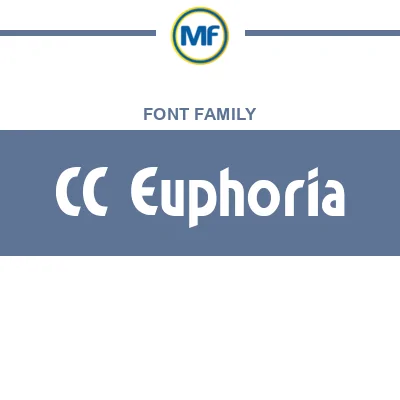 CC Euphoria Font Family: Free Download | MaisFontes
