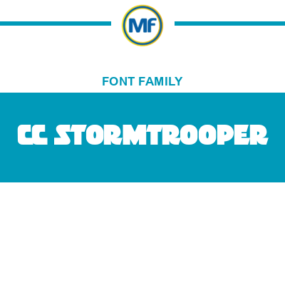 CC Stormtrooper Font Family: Download Free | MaisFontes