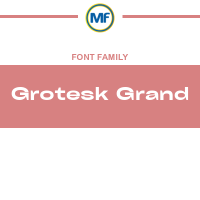 Cy Grotesk Grand Font Family: Download Free | MaisFontes