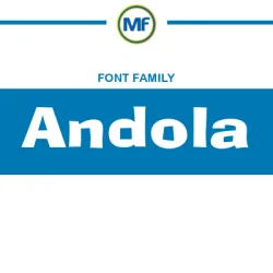 Andola Expanded: Free Font Download | MaisFontes