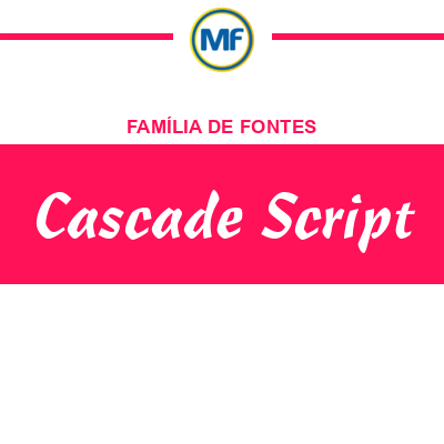 Baixar Fontes Cascade Script | MaisFontes