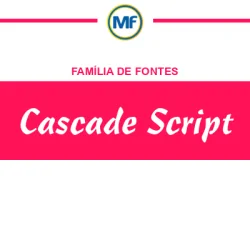 Cascade Script LT Std Medium: Baixar Fonte Grátis | MaisFontes