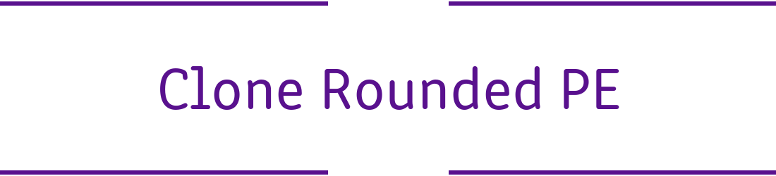Clone Rounded PE Font Family: Free Download | MaisFontes