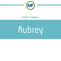 Aubrey: Free Font Download | MaisFontes