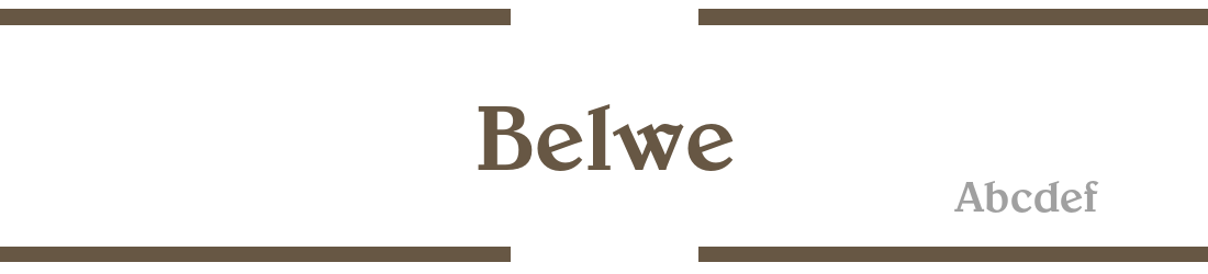 Belwe Bold: Free Font Download | MaisFontes