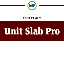 Unit Slab Pro Bold: Free Font Download | MaisFontes
