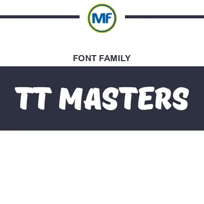 TT Masters Font Family: Download Free | MaisFontes