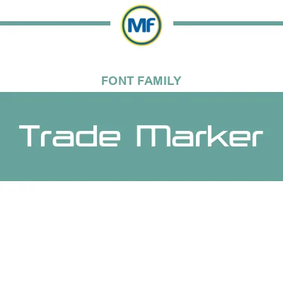 Download Trade Marker Fonts | MaisFontes