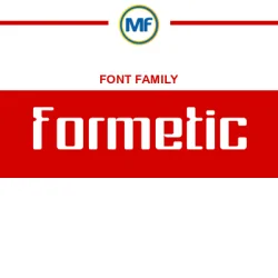 Formetic Bold: Free Font Download | MaisFontes