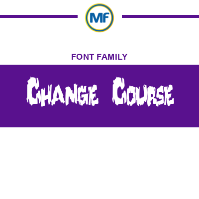 Change Course Font Family: Download Free | MaisFontes
