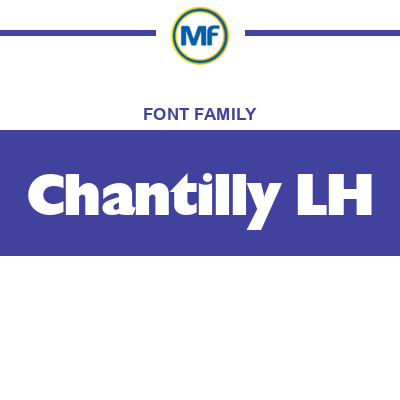Chantilly LH Font Family: Download Free | MaisFontes