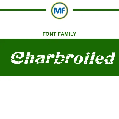 Charbroiled Font Family: Download Free | MaisFontes