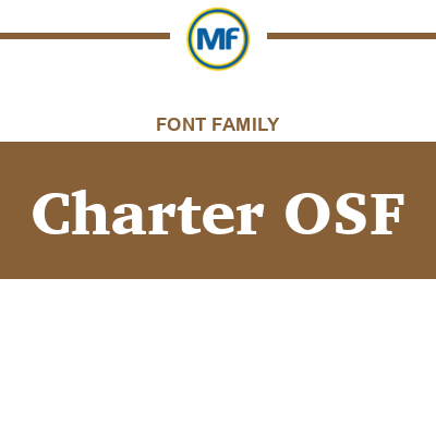 Charter OSF Font Family: Download Free | MaisFontes