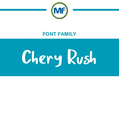 Chery Rush Font Family: Download Free | MaisFontes