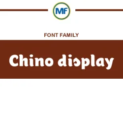 Chino Display Pro Ultra: Free Font Download | MaisFontes