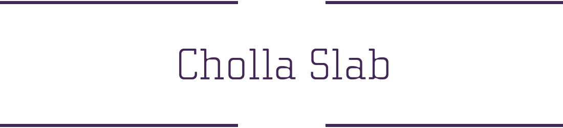 Cholla Slab: Free Font Download | MaisFontes