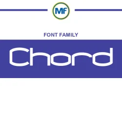 Chord Font: Free Download | MaisFontes