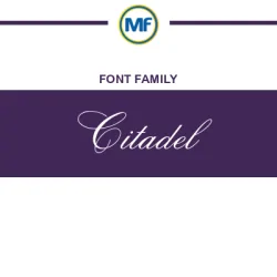 Citadel Script AT: Free Font Download | MaisFontes