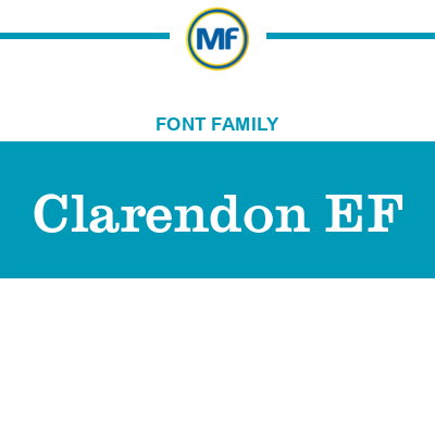 Clarendon EF Font Family: Download Free | MaisFontes