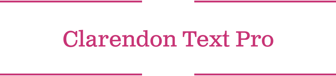 Clarendon Text Pro: Download Free Font | MaisFontes