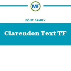 Clarendon Text TF Bold: Free Font Download | MaisFontes