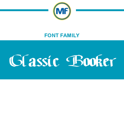 Classic Booker Font Family: Download Free | MaisFontes