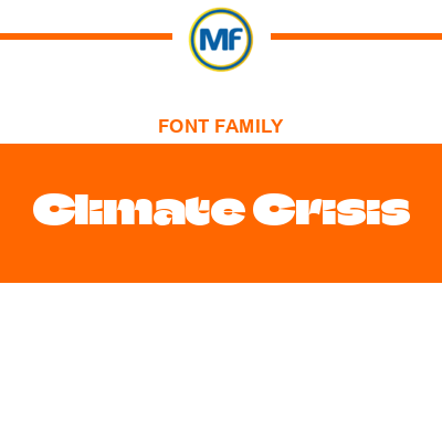 Climate Crisis Font Family: Download Free (Google Fonts) | MaisFontes