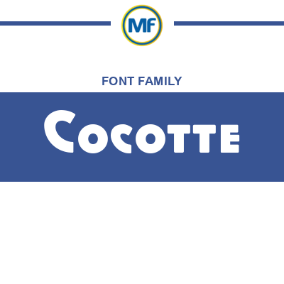 Cocotte Font Family: Download Free | MaisFontes