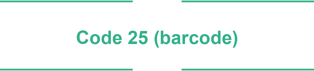 Code 25 30 Int (barcode): Free Font Download | MaisFontes