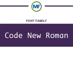 Code New Roman Bold: Free Font Download | MaisFontes