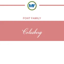Colesberg Script: Free Font Download | MaisFontes