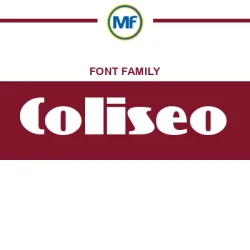 Coliseo Regular: Free Font Download | MaisFontes