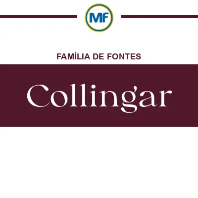 Collingar Família de Fontes: Baixe Grátis | MaisFontes