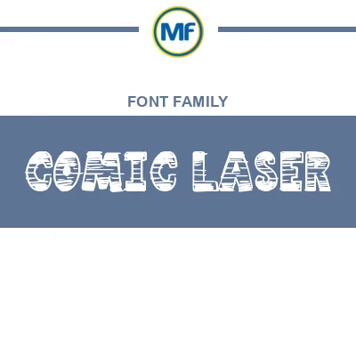 Comic Laser Font Family: Download Free | MaisFontes