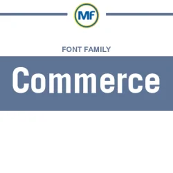 Commerce: Download Free Font | MaisFontes
