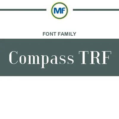 Compass TRF Font Family: Download Free | MaisFontes
