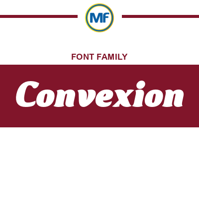 Convexion Font Family: Free Download | MaisFontes