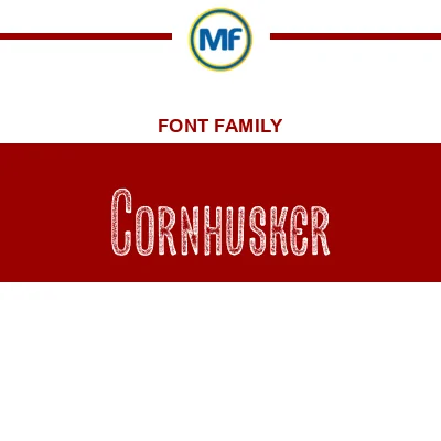 Cornhusker Font Family: Download Free | MaisFontes