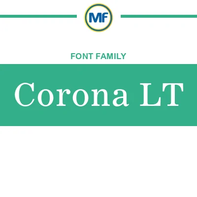 Corona LT Font Family: Download Free | MaisFontes