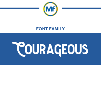 Courageous Font Family: Download Free | MaisFontes