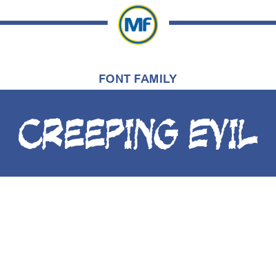 Creeping Evil Font Family: Download Free | MaisFontes