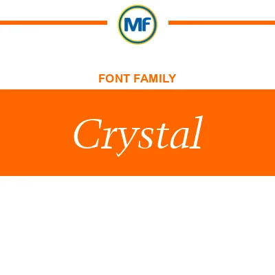Crystal Font Family: Download Free | MaisFontes