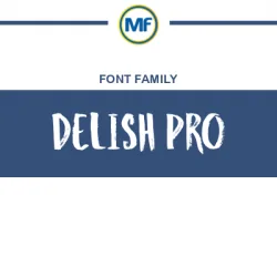 Delish Pro Regular: Free Font Download | MaisFontes