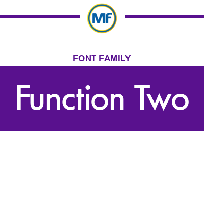 Download Function Two Fonts | MaisFontes