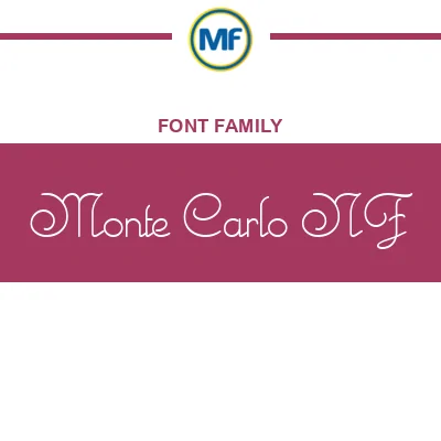 Download Monte Carlo NF Fonts | MaisFontes