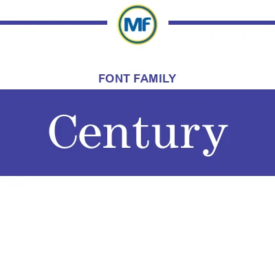 Download Century Fonts | MaisFontes