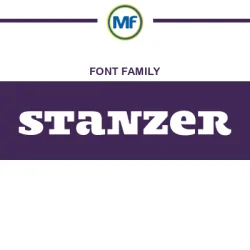 Stanzer Black Font: Free Download | MaisFontes